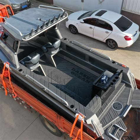 Aluminium Pontoon Boats China Saltwater Automatic Fishing Boat