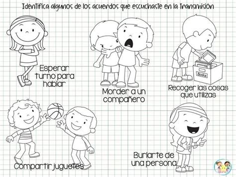 Pin De Mariela Leliz En Aprendo Actividades De Convivencia
