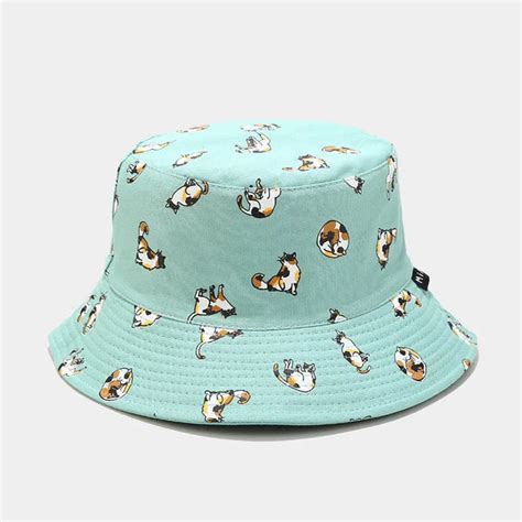 Cat Bucket Hat
