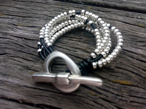 Uno De 50 Style Women Jewelry Zamak Bracelet Leather Etsy