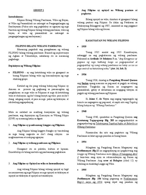 Fildis Compilation Pdf