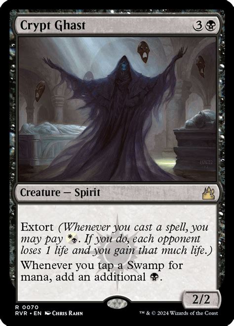 Crypt Ghast Ravnica Remastered Magic The Gathering