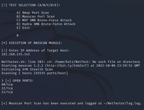 Github C Dr Gon Nettester This Is A Penetration Testing Program