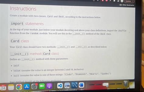 Solved Import Statements At The Top Of Your Module Just Chegg