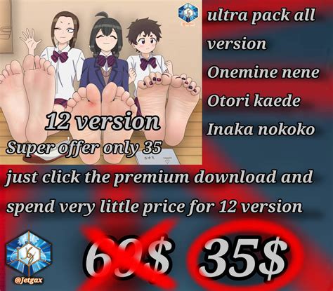 Onemine Otori Inaka Feet Ultra Pack All Version By Jetga On Deviantart