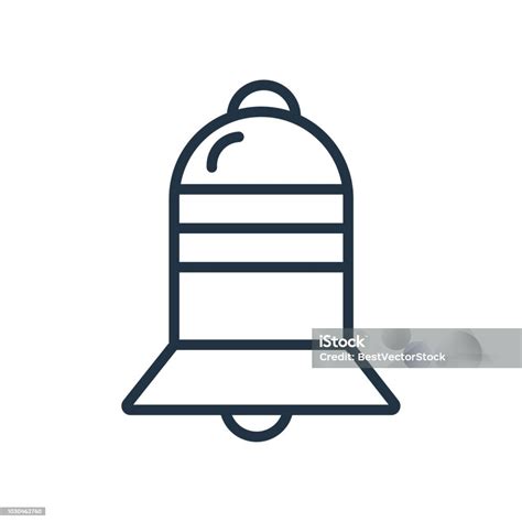 Vecteur Dicône Bell Isolé Sur Fond Blanc Signe De Bell Vecteurs Libres