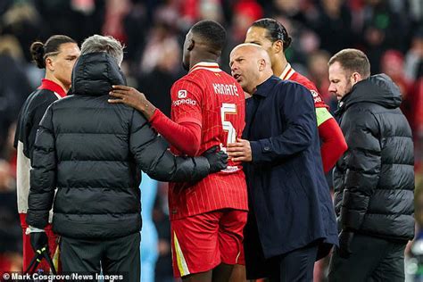 Ibrahima Konate Provides Injury Update Ahead Of Liverpools Premier