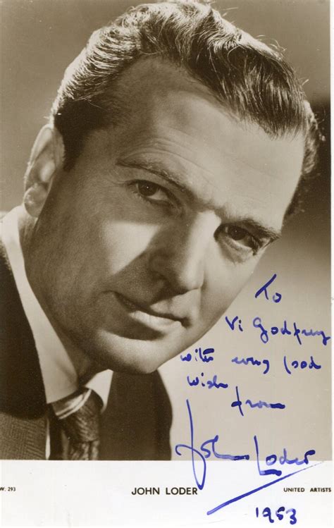 John Loder Movies And Autographed Portraits Through The Decades