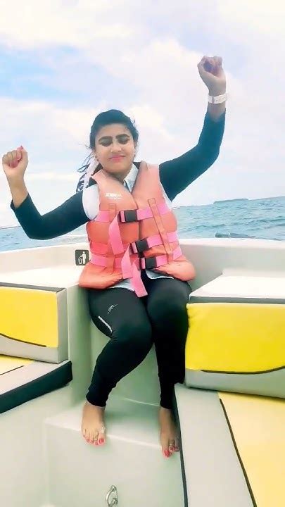 Maldives🌊😍 ️🌴private Speed Boat🛥️🚤🤩crazy Dance By Me🤣beach Vibes