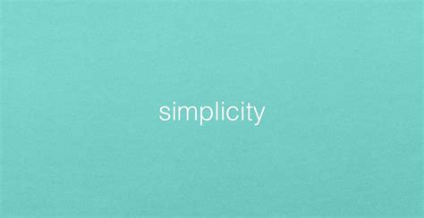 Otto Lederle On Linkedin Why Simplicity Is So Incredibly Important In