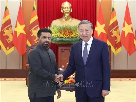 ජනපති සහ වියට්නාම් කොමියුනිස්ට් පක්ෂ මහලේකම් අතර හමුවක් Colombotimes Sinhala