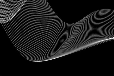 abstract background curve white vector free download