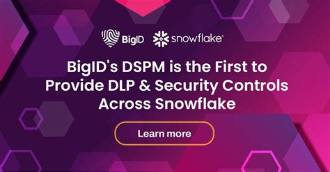 How To Protect Sensitive Data With Bigid And Snowflake Bigid Posted On The Topic Linkedin