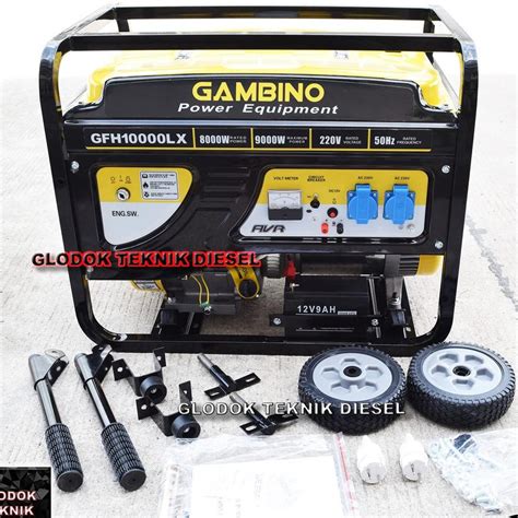Jual Genset Bensin 8000 W Gasoline Generator Listrik 9000 Watt Shopee