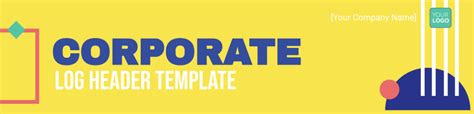 Corporate Log Header Template Edit Online And Download Example