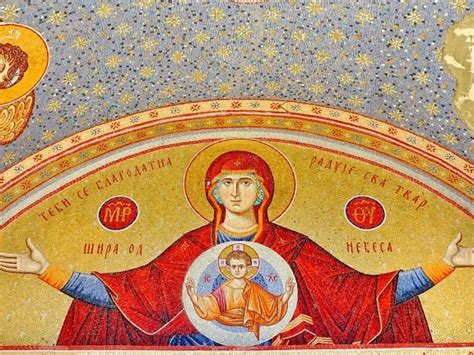 Free Picture Christ Christianity Mother Mosaic Religion Art Old