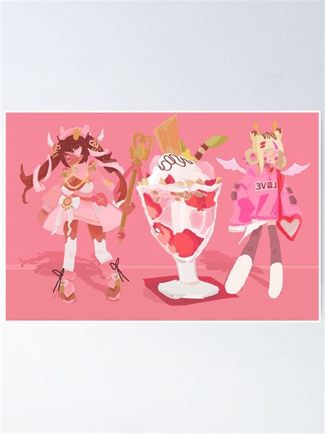 Sugar Rush Girls Poster For Sale By Kawaiikatchi Redbubble