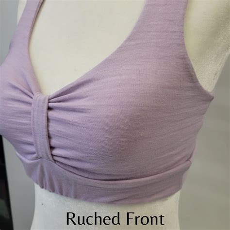 Bumby Bra Ruched Front Bumby Wool