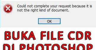Cara Membuka File Cdr Di Photoshop Ngeeneet