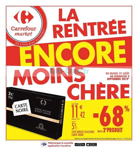 Anti crise fr Catalogue Carrefour Market du 27 août au 08 septembre