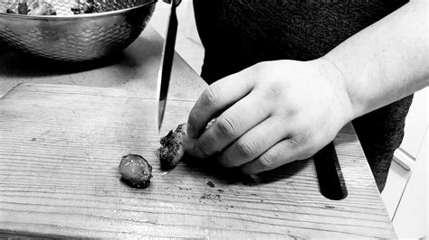 멍게손질♥멍게회 Youtube