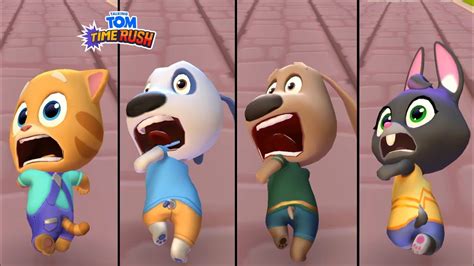 Talking Tom Time Rush Talking Ginger Vs Talking Hank Vs Talking Ben Vs