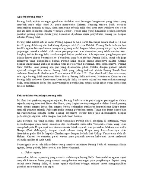 Apa Itu Perang Salib Pdf
