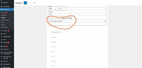 How To Hide Widgets On Specific Posts And Pages In A Wordpress Site Kenyon Ndezi