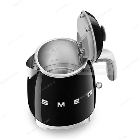 กาต้มน้ำร้อน Smeg รุ่น Klf05bleu ความจุ 0 8 ลิตร สีดำ ไทวัสดุ