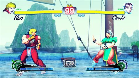 Ken Vs Classic Chun Li Hardest Ultra Street Fighter IV YouTube