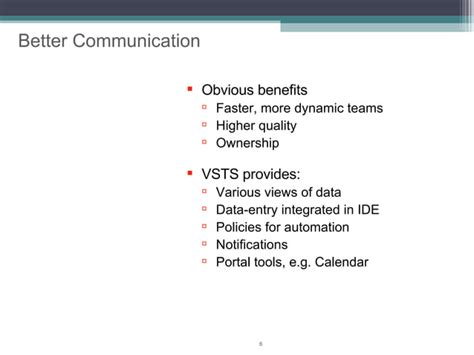 Efficient Software Development With Visual Studio Team System 2008 PPT