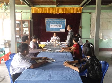 ဒဂုံမြို့သစ် အရှေ့ပိုင်း မြို့နယ် လူထုအခြေပြုဗဟိုဌာန၌ Book Club အဖွဲ့ပ