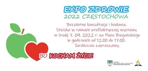 Wiadomości Częstochowa Życie Częstochowy i powiatu Expo Zdrowie W