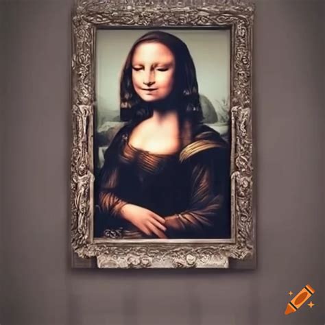 A New Version Of Mona Lisa On Craiyon