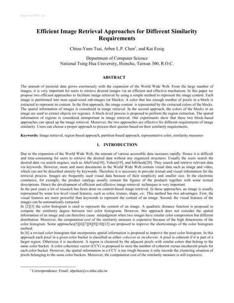 Efficient Image Retrieval Approaches For