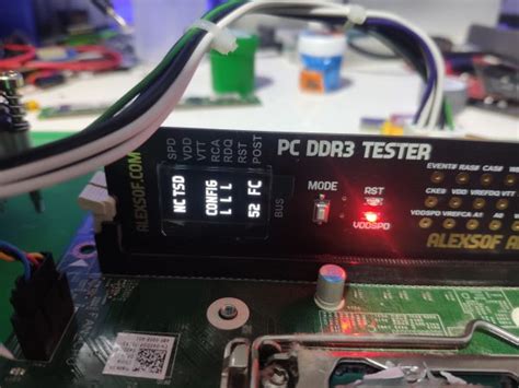 Desktop Motherboard Pc Ddr3 Ram Voltage Tester Measuring Voltagespost Codes Activities