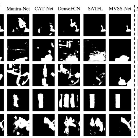 Visual Qualitative Comparison Results By Msmg Net With Five