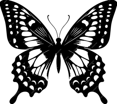 Las Siluetas De Mariposas Voladoras Las Siluetas De Las Mariposas