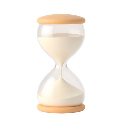 Elegant Hourglass Sand Timer Design Element 56420626 Png