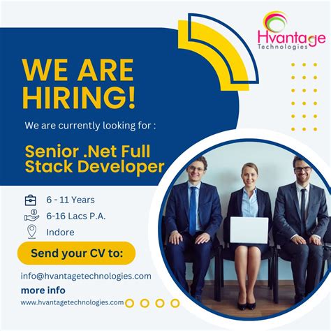 Hvantage Technologies Inc Usa On Linkedin Seniordotnetfullstackdeveloper
