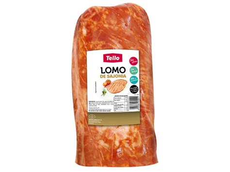 Lomo Tipo Sajonia GRUPO TELLO ALIMENTACIÓN