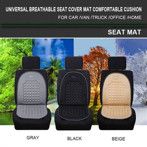 2 Pack Universal Breathable Car Seat Cover Mat Comfortable Bunnings