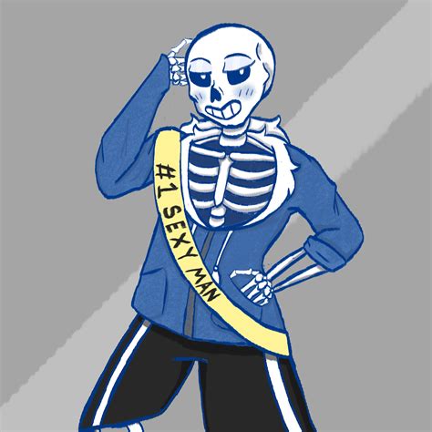 Did You Guys Hear That Sans Won The 1 Tumblr Sexy Man Award Heres