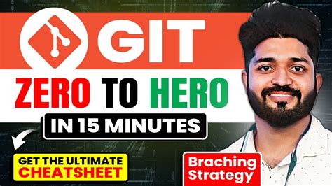 Git And Github Tutorial With Cheatsheetbranching Strategyinterview Questions And Hands On