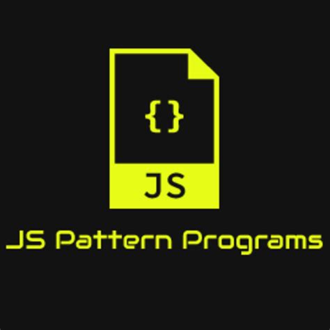 JavaScript Pattern Programs Google Play 앱