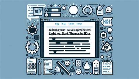 tailoring your development environment light vs dark themes in ides