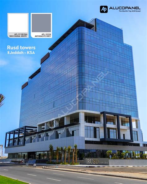 Rusd Towers Jeddah Ksa Alucopanel Middle East Llc