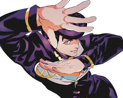 Josuke Higashikata La Extraña Aventura De Jojo Anime Facil De