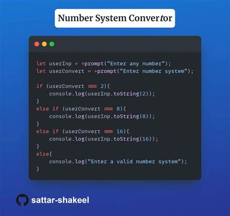 Sattar Shakeel On Linkedin Javascript Coding Numberconversion