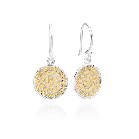 Classic Circle Drop Earrings Water Street Jewelers